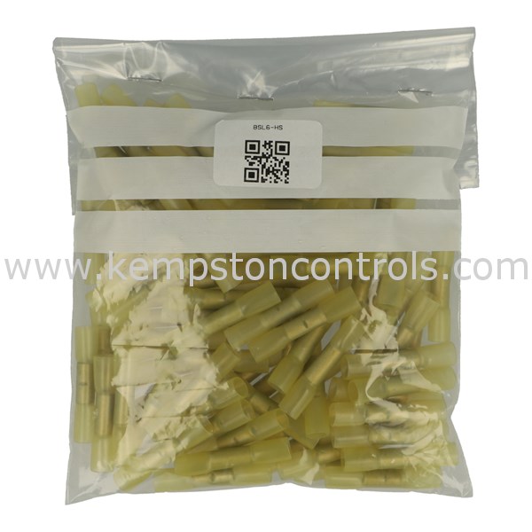 Termination Technology BSL6-HS PRE-INSULATED TERMINALS TRANSPARENT RED ...