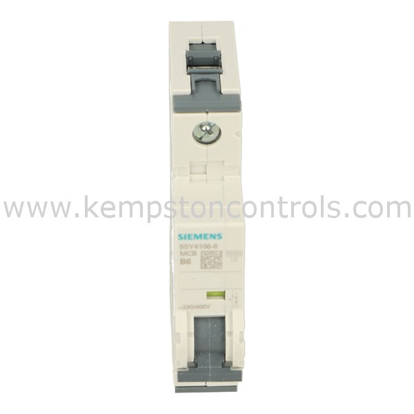 Siemens 5SY4106-6 SIEMENS 10KA 6AMP MCB TYPE B | Kempston Controls