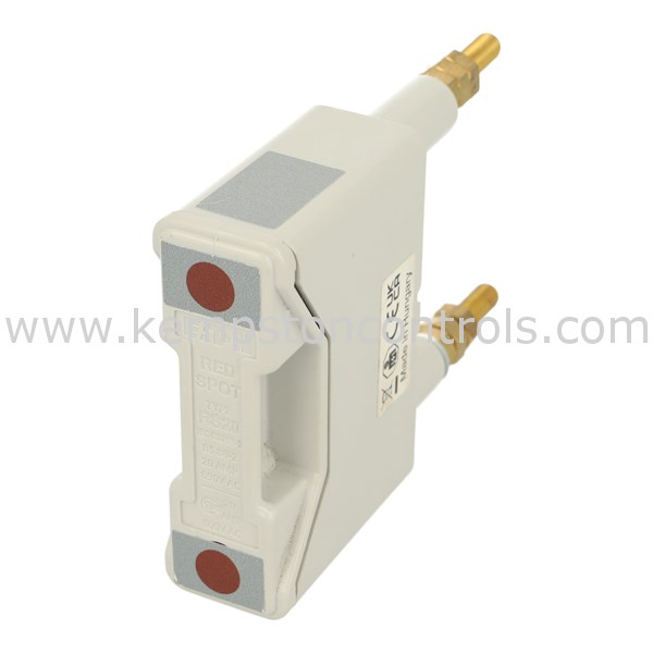 Bussmann RS20P-GGY BUSSMANN (GE) RED SPOT, 20A FUSE BASE, BACK STUD ...