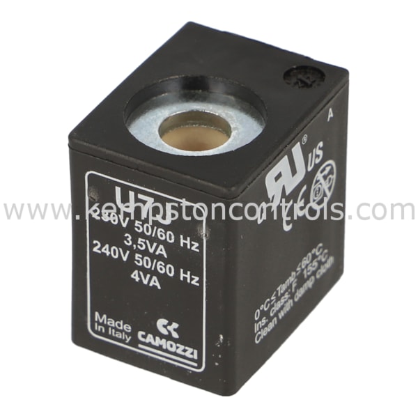Camozzi U7J CAMOZZI SOLONOID COIL, 230V-240VAC, 50/60HZ, CLASS F, IP54 ...