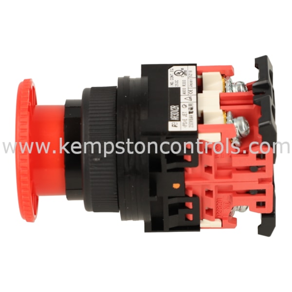 Fuji AR30V2R-02R FUJI PUSHBUTTON E-STOP PUSH-LOCK TURN-RESET (40MM DIA ...