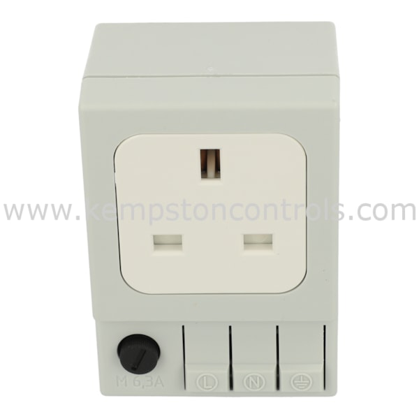 STEGO 03503.0-00 STEGO CONTROL CABINET SOCKET, WITH FUSE, 250V, 6.3A ...