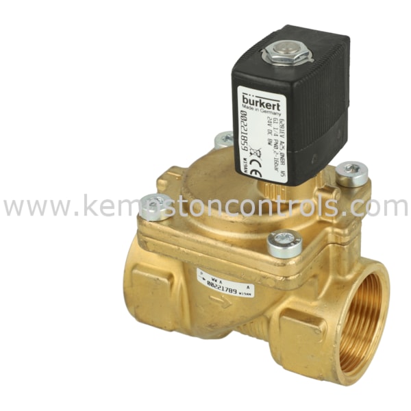 Burkert 00221859 BURKERT 2/2-WAY-SOLENOID VALVE, SERVO ASSISTED TYPE ...