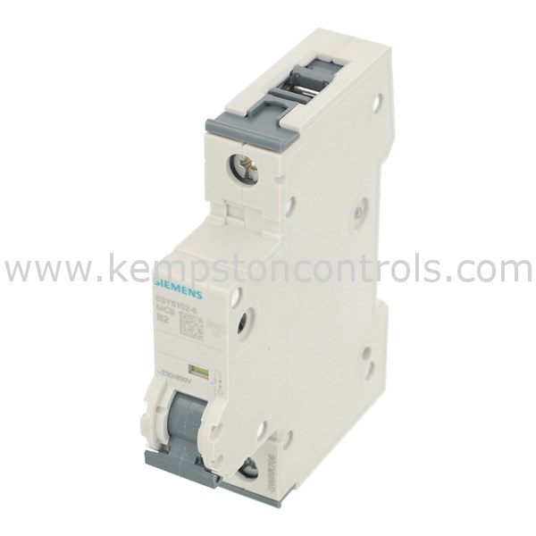 Siemens 5SY6102-6 SIEMENS MINIATURE CIRCUIT BREAKER 230/400 V 6KA, 1 ...
