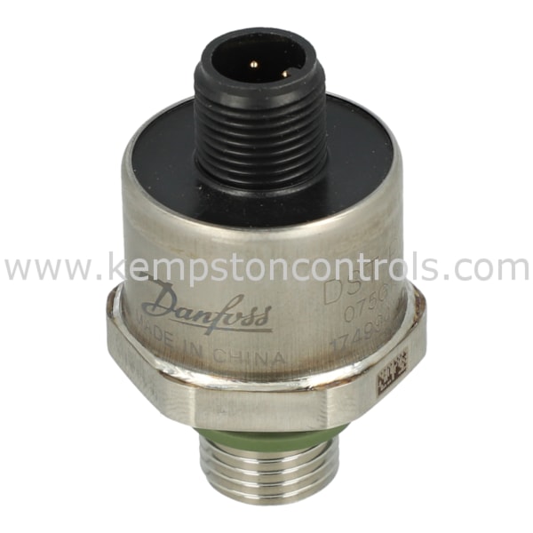 Danfoss 075G1054 DANFOSS PRESSURE TRANSMITTER, 0-10 BAR, M12, G1/4-A | Kempston Controls