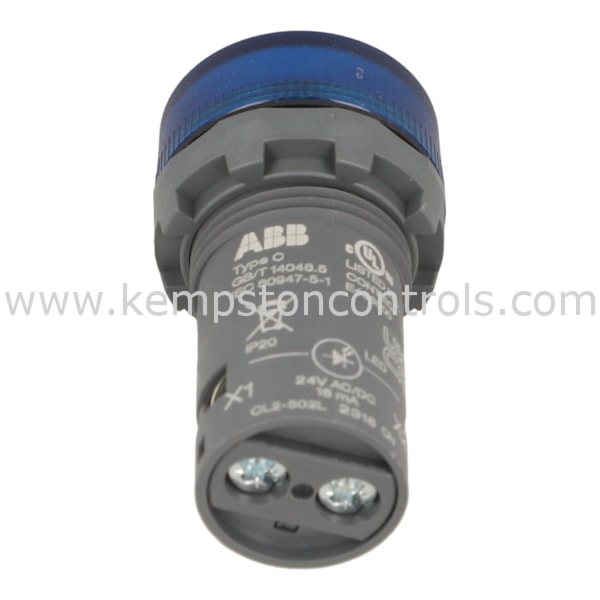 ABB 1SFA619403R5024 ABB COMPACT PILOT LIGHT,BLUE,LED,ILLUMINATED,24VAC/DC,IP66/67/69K | Kempston ...