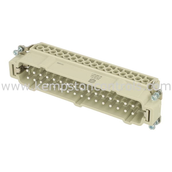 HARTING 09330322601 HARTING MALE INSERT SCREW TERMINATION, 32 CONTACTS ...