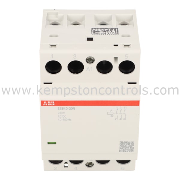 ABB 1SAE341111R0630 ABB INSTALLATION CONTACTOR, ESB40-30N-06, 230V, 400VAC, 40A, 3NO, 3 POLES ...
