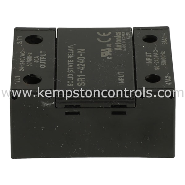 Autonics SR1-4240-N AUTONICS SINGLE PHASE SOLID STATE RELAY, 90-240VAC ...