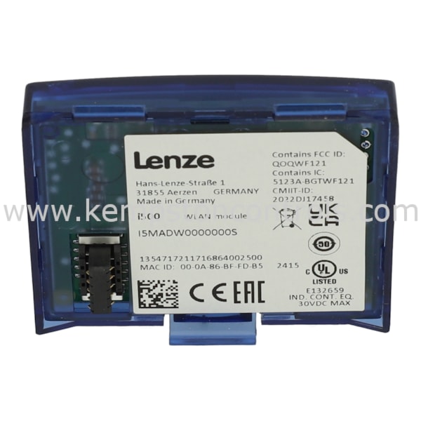 Lenze I5MADW0000000S LENZE WLAN MODULE, 100M RANGE, FOR THE I500 SERIES ...