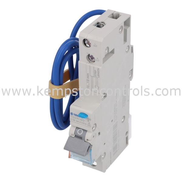 Terasaki TD3RCBO101630MA1CA TERASAKI RCBO TYPE A 1P 10KA C-CURVE 16A ...