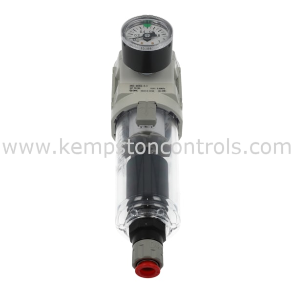 SMC AW30-N03BCG-R-D SMC FILTER REGULATOR, 30 BODY SIZE, 3/8 NPT, 0.05 ...