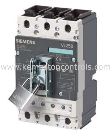 Siemens 3VL9300-3HL00 SIEMENS HANDLE PAD-LOCKING DEV. FOR VL160X TO VL ...