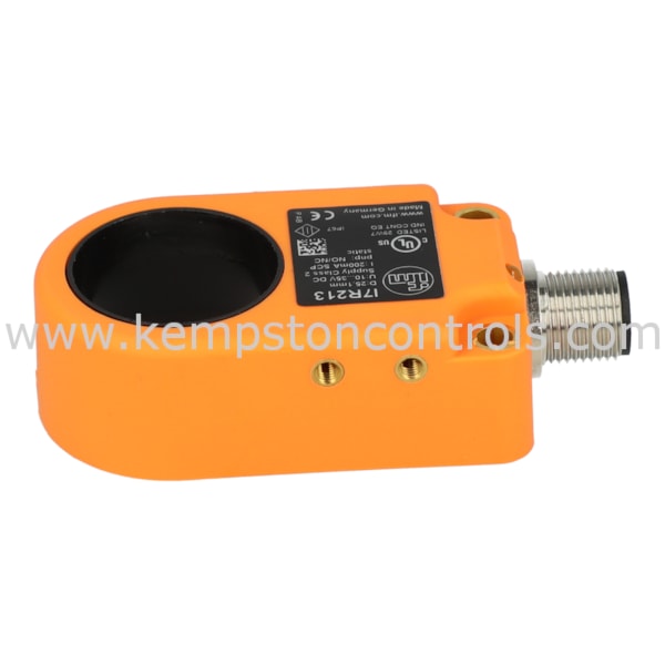 IFM I7R213 IFM INDUCTIVE RING SENSOR, PNP MO/NC SELECTABLE, M12X1 ...