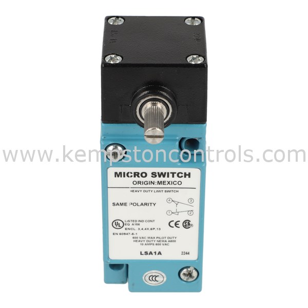Honeywell LSA1A HONEYWELL LIMIT SWITCH, STANDARD, SIDE-ROTARY PLUG-IN ...