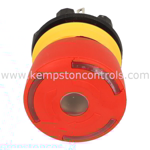 EAO 84-5031.2B20 EAO 84 SERIES ILLUMINATED EMERGENCY STOP, PUSH BUTTON, PANEL MOUNT, 22.5MM ...