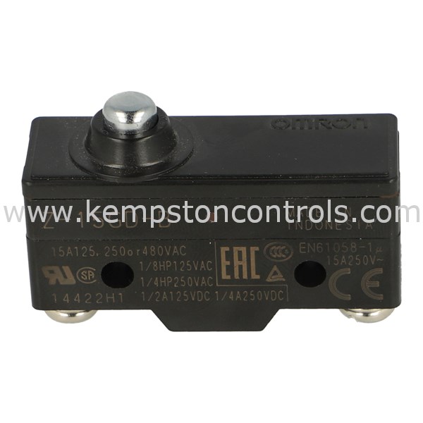 Omron Z-15GD-B OMRON BASIC SWITCH SHORT PLUNGER | Kempston Controls