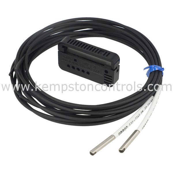 Omron E32-T24S 2M OMRON FIBER OPTIC SENSOR, THROUGHBEAM, 3MM DIA. SIDEVIEW, STANDARD R10 FIBER,2 ...