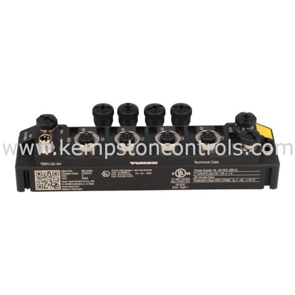 Turck Banner TBEN-S2-4AI TURCK COMPACT MULTIPROTOCOL I/O MODULE FOR ...
