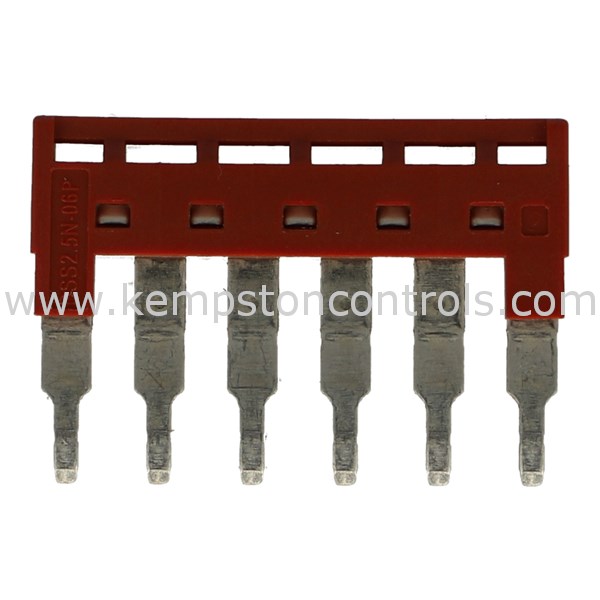 Dinkle DSS2.5N-06P DINKLE 2.5MM TOP INSERT BRIDGE 6 WAY | Kempston Controls