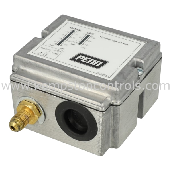 Johnson Controls P77AAA-9300 JOHNSON CONTROLS PIPE PRESSURE SWITCH, -0. ...