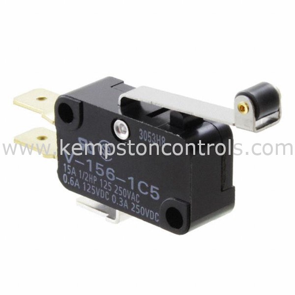Omron V-156-1C5 MICROSWITCH, SNAP ACTION, ROLLER LEVER, SPDT, QUICK ...