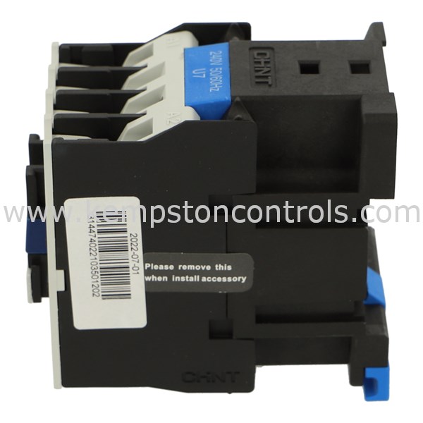 CHINT NC1-0910 240V CHINT CONTACTOR, 240V, 9A, 3 X NO + 1 AUX NO, AC ...