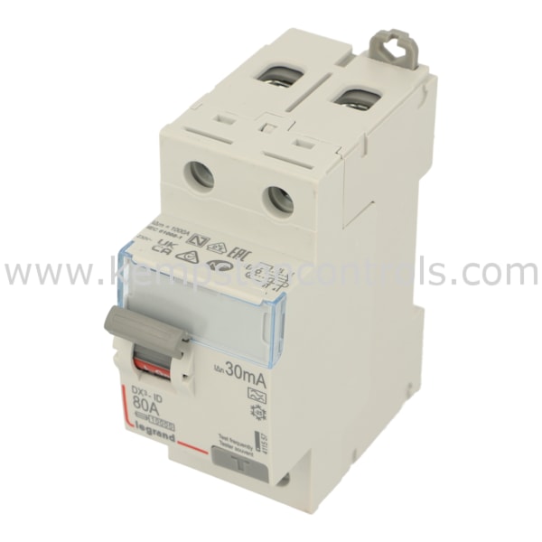 Legrand 411557 LEGRAND RESIDUAL CURRENT DEVICE, 2P, 230V, 30MA, 80A, 2 MODULES, A TYPE ...