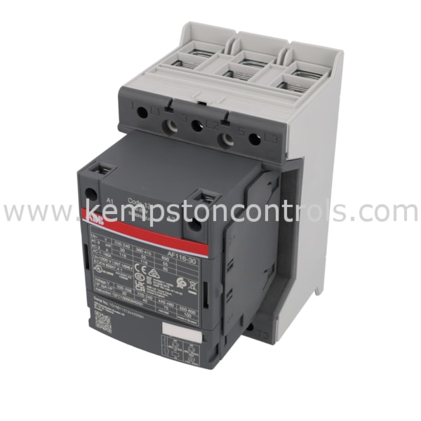 ABB 1SFL427001R1300 ABB AF116-30-00-13 CONTACTOR, 3 POLE, 55KW, 116A AC3, COIL 100-250V50/60HZ ...