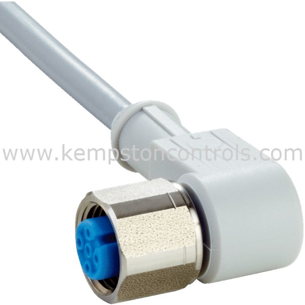 IFM EVT005 CONNECTOR CABLE, M12, 4 PIN, FEMALE, ANGLED, 10M ORANGE PVC ...