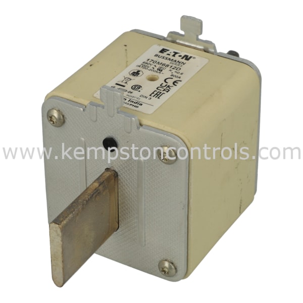 Bussmann 170M6812D BUSSMANN SQUARE BODY FUSE, 800A, 690V, BLADE MOUNT, INDICATOR, SIZE 3, HIGH ...