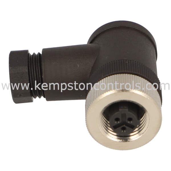 IFM E11795 IFM WIRABLE CONNECTOR SOCKET, 1/2", 3 POLE, RIGHT ANGLED ...