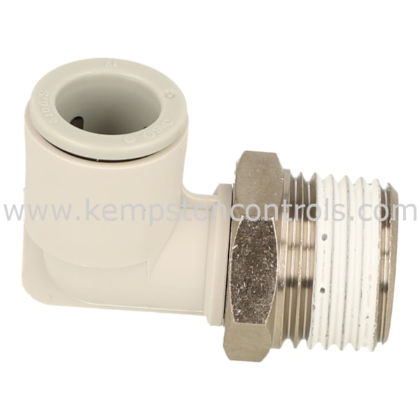 SMC KQ2L12-04NS SMC KQ2L, ONE-TOUCH FITTING WHITE COLOR - MALE ELBOW ...