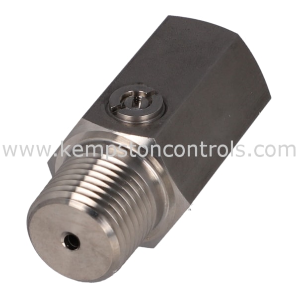 AS-Schneider S005.10.210 AS-SCHNEIDER GAUGE SNUBBER, 1/2 NPT MALE, 1/2 ...