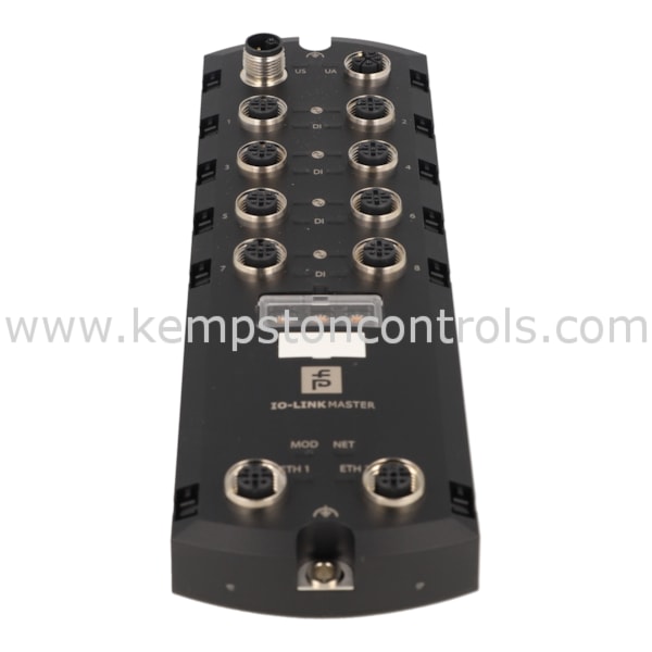 Pepperl + Fuchs ICE2-8IOL-G65L-V1D P + F ETHERNET/IP IO-LINK MASTER WITH 8 INPUTS/OUTPUTS, M12 L ...