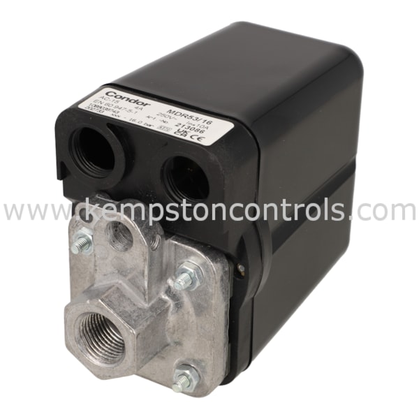 Condor CO76300W CONDOR CONTROL PRESSURE SWITCH (213086), 250 V, 1 SPDT ...