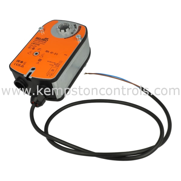 Belimo LRF230 BELIMO ROTARY ACTUATOR FAIL-SAFE NC, 4 NM, AC 100 TO 240 V, OPEN/CLOSE, 75 S, 1 M ...