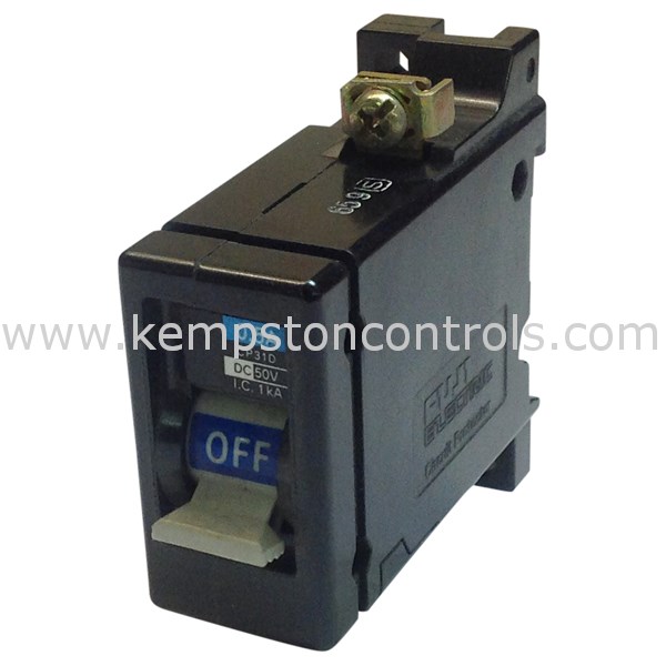 Fuji CP31D/0.5DC CIRCUIT PROTECTOR 1 POLE 0.5 AMP(DC) | Kempston Controls
