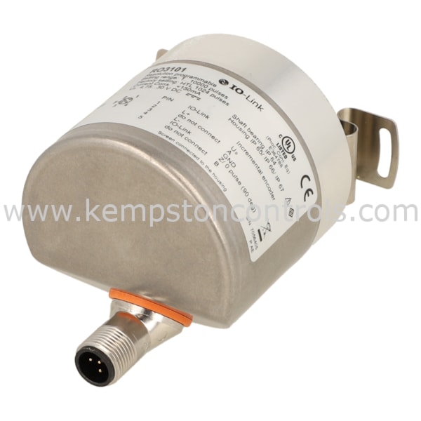 IFM RO3101 IFM INCREMENTAL ENCODER WITH HOLLOW SHAFT, Ø12MM, 1...10000, IO-LINK, M12, 4.75-30VDC ...