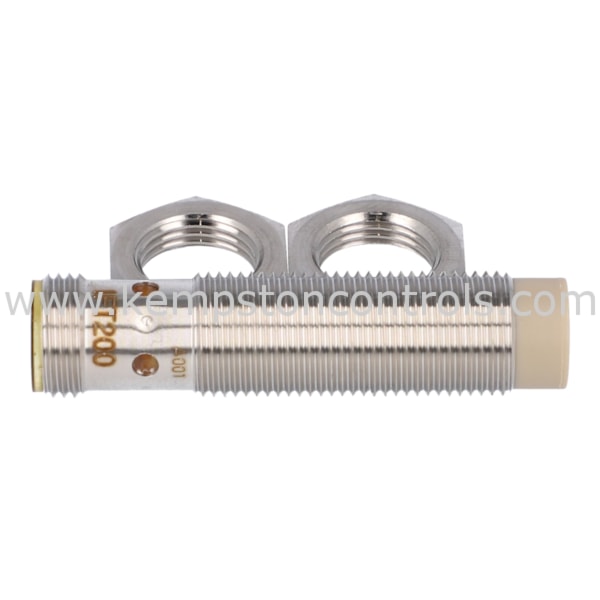 IFM IFT200 IFM INDUCTIVE SENSOR, M12, 7MM RANGE NON FLUSH, PNP NO, M12 ...