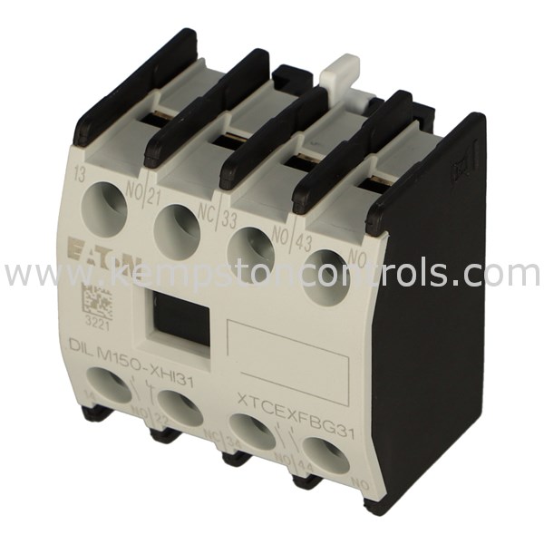 Eaton DILM150-XHI31 EATON AUXILIARY CONTACT MODULE, 4 POLE, ITH= 16 A ...