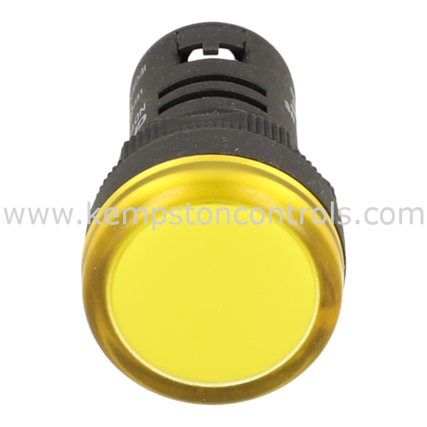CHINT ND16Y12 CHINT LED INDICATOR, AC/DC, TELLOW, 12 V. | Kempston Controls