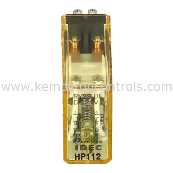 IDEC RY2S-ULDC24V IDEC MINIATURE RELAY, WITH INDICATOR, DPDT, SLIM, 3A ...