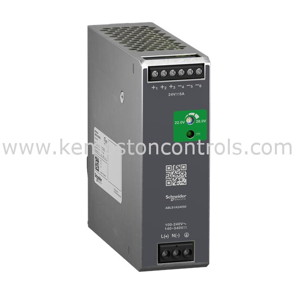 Schneider ABL8REM24050 REGULATED SWITCH POWER SUPPLY, 1 OR 2-PHASE, 100 ...