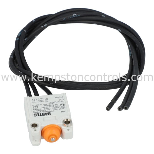 Bartec 07-1511-1530/00 BARTEC EX INSERT SWITCH, SILVER CONTACT, WITH 500MM CONNECTION CORES ...