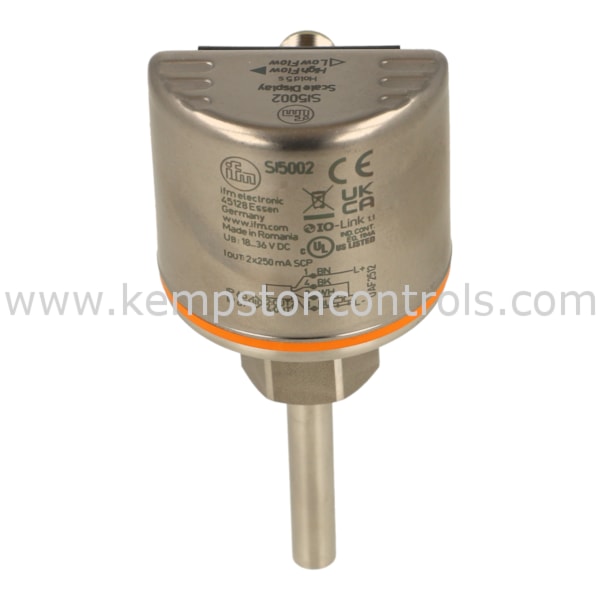IFM SI5002 IFM FLOW MONITOR, PNP, SWITCH SIGNAL, 300 BAR, -25...80 °C ...