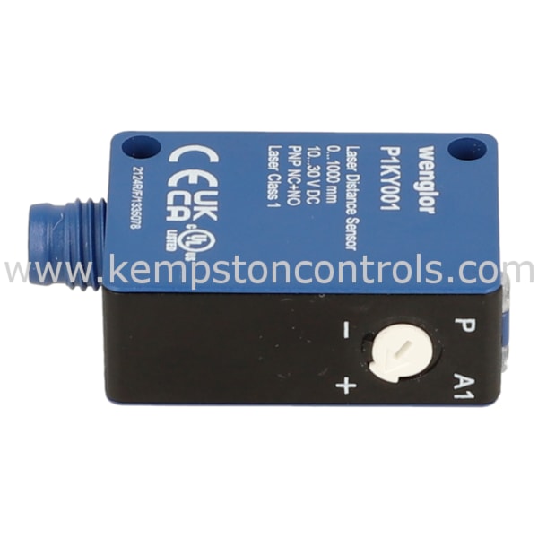 Wenglor P1KY001 WENGLOR PHOTOELECTRIC SENSOR, LASER, 1M RANGE, 1000HZ ...