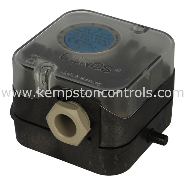 Dungs LGW 50 A2P AG-M-MS3-V0 ST-SE DUNGS - LGW A2P - DIFFERENTIAL AIR PRESSURE SWITCH (THREAD ...