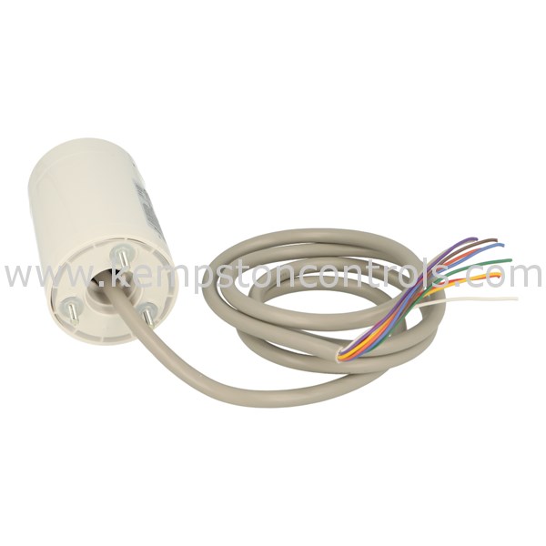 Patlite LR6-02WJNW PATLITE BASE MODULE, OFF-WHITE, 24VDC, 60MM DIA, DIRECT MOUNT, CABLE,IP65 ...