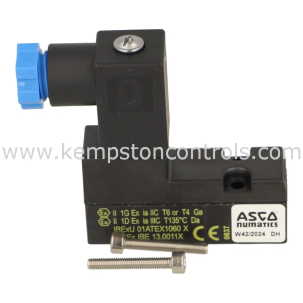 Emerson Asco 63000043 ASCO NUMATICS SOLENOID VALVE PIEZOTRONIC SUBBASE MOUNTED SERIES 630 ...